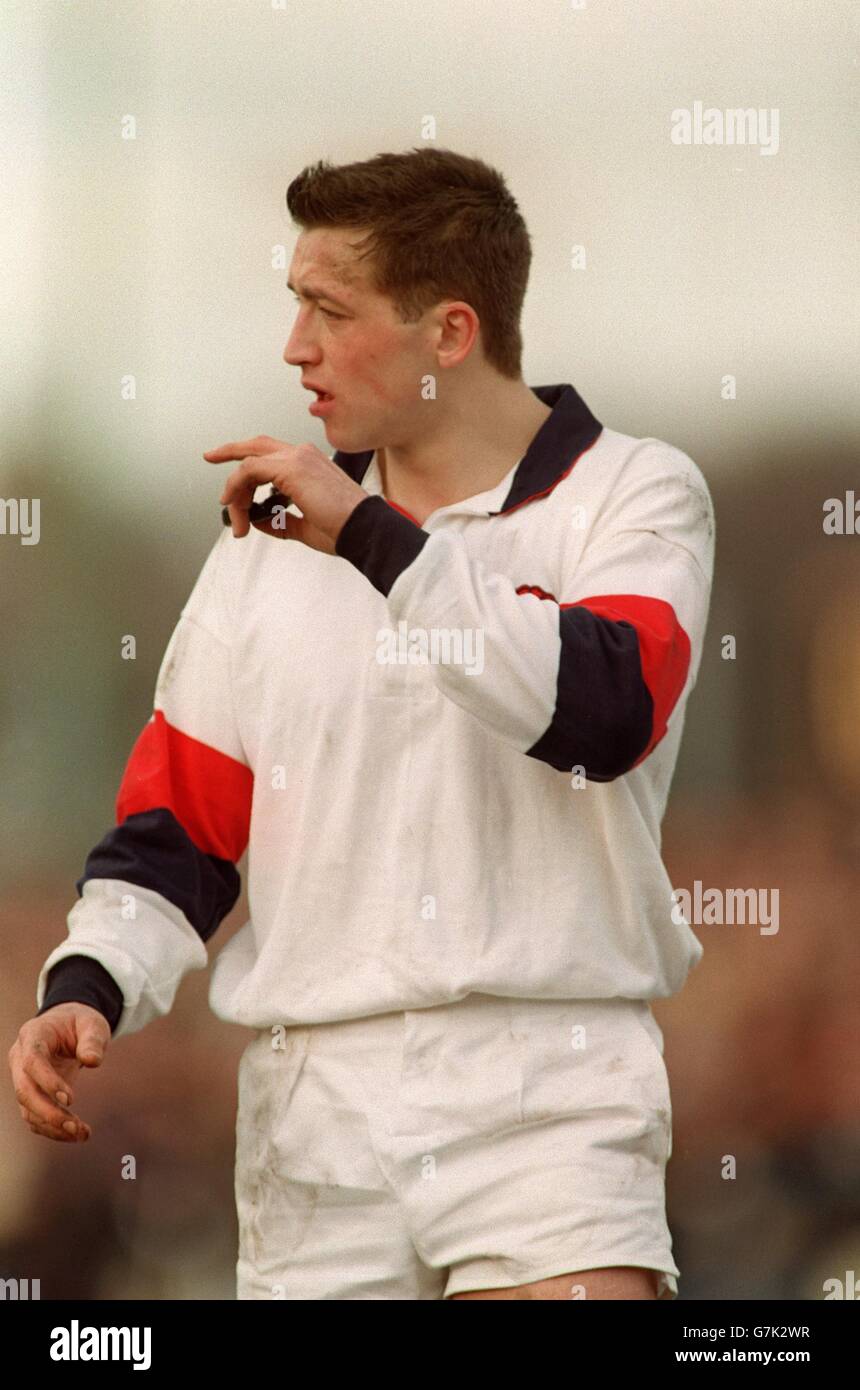 Rugby Union - Ireland A v England A. Dan Luger, England A Stock Photo ...