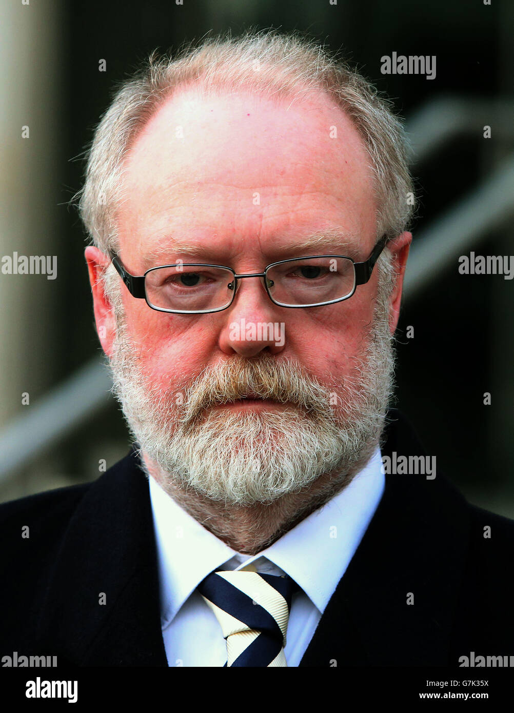 Deputy State pathologist Michael Curtis leaves the CCJ in Dublin ...