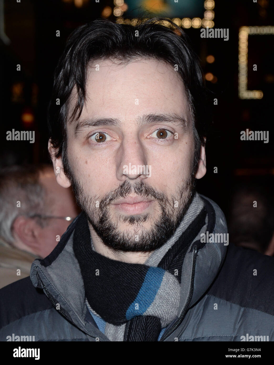 Ralf Little attends the press night for My Night with Reg at the Apollo ...