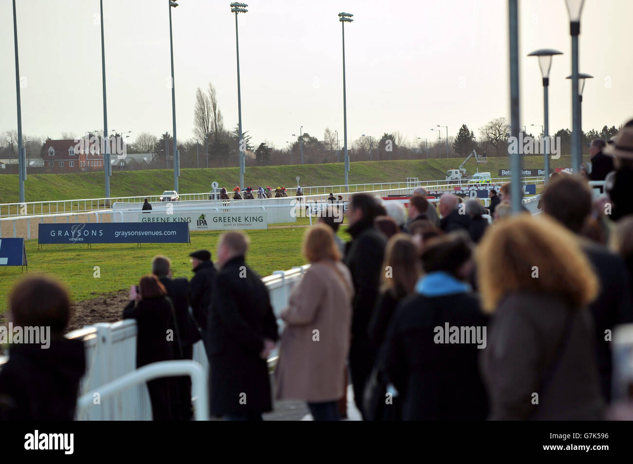 Horse Racing - Chelmsford City Racecourse Stock Photo - Alamy