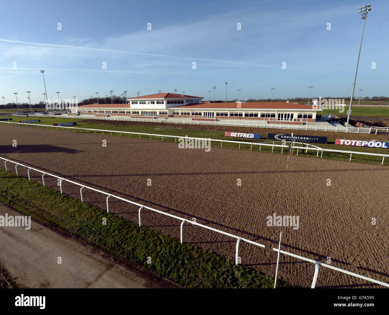Horse Racing - Chelmsford City Racecourse Stock Photo - Alamy