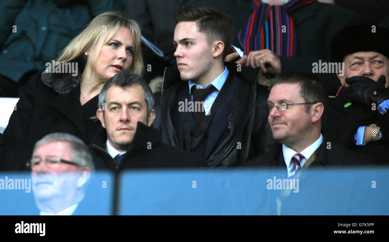 West ham united owner david sullivan in stands hi-res stock photography ...