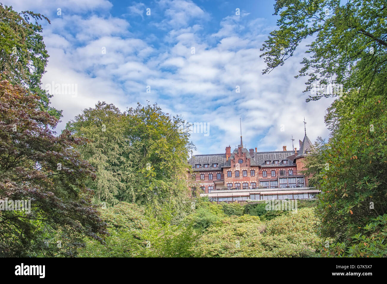Sofiero slott is a castle in Helsingborg Municipality, Scania, in ...