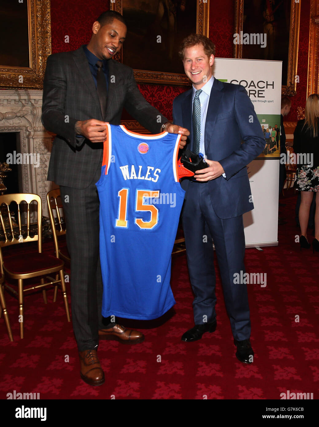 Prince Harry attends Coach-Core graduation - London Stock Photo - Alamy