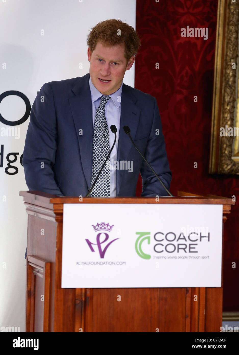 Prince Harry attends Coach-Core graduation - London Stock Photo - Alamy