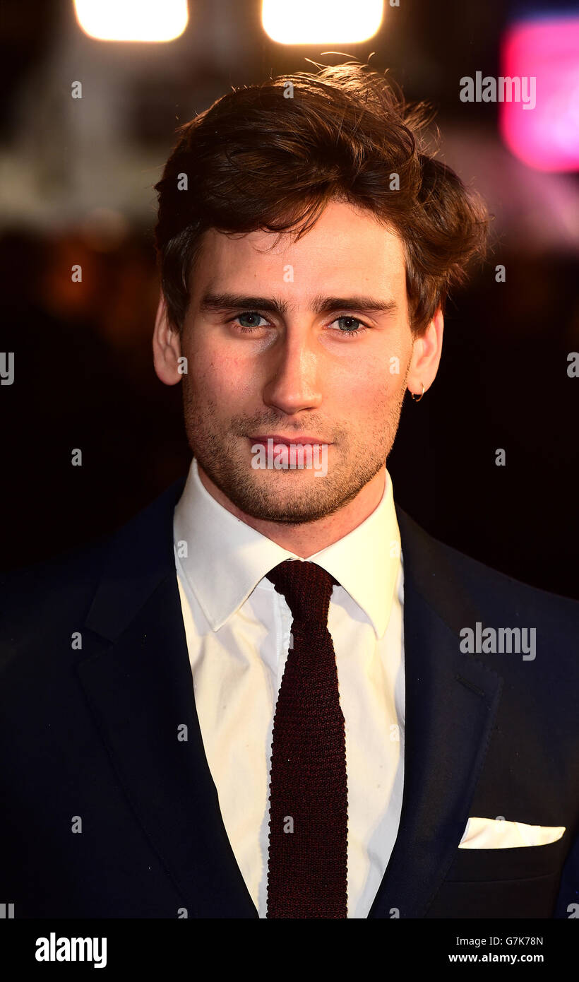 Edward Holcroft attending the world premiere of Kingsman: The Secret ...