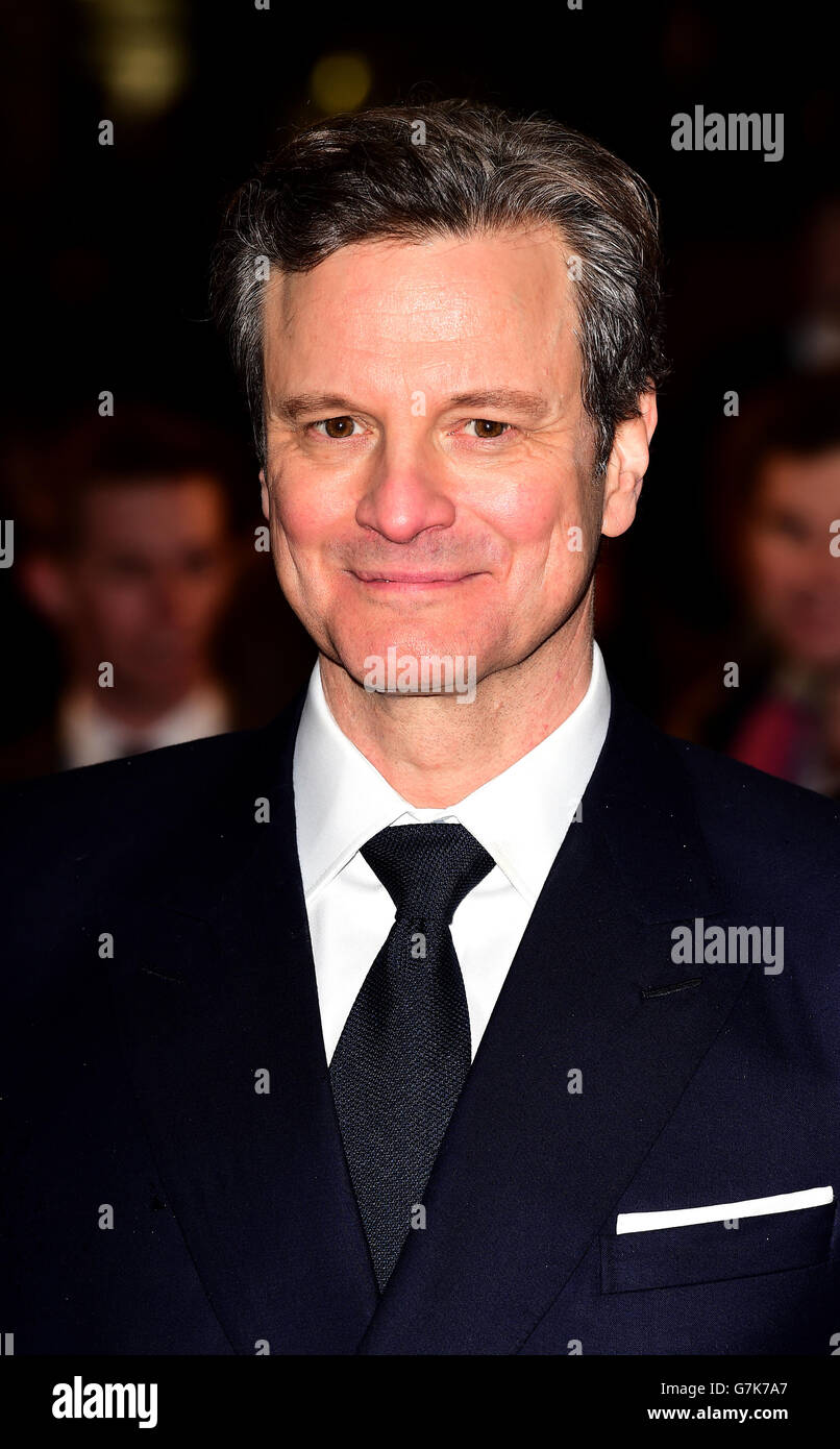 Colin Firth attending the world premiere of Kingsman: The Secret ...