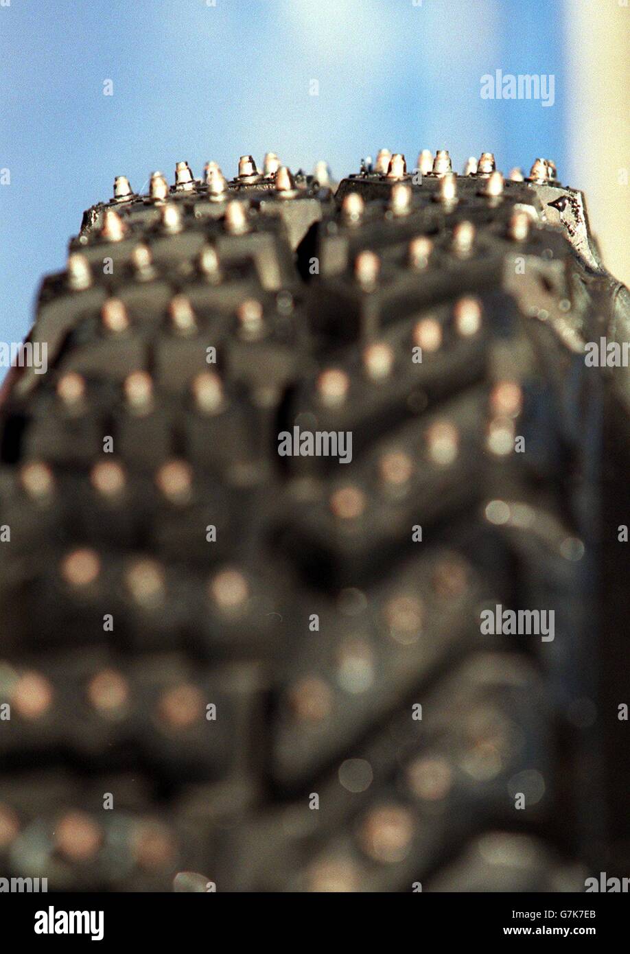 Swedish Rally. Studded Tyres Stock Photo - Alamy