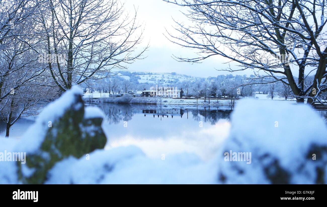 Winter Weather - 18th January Stock Photo - Alamy