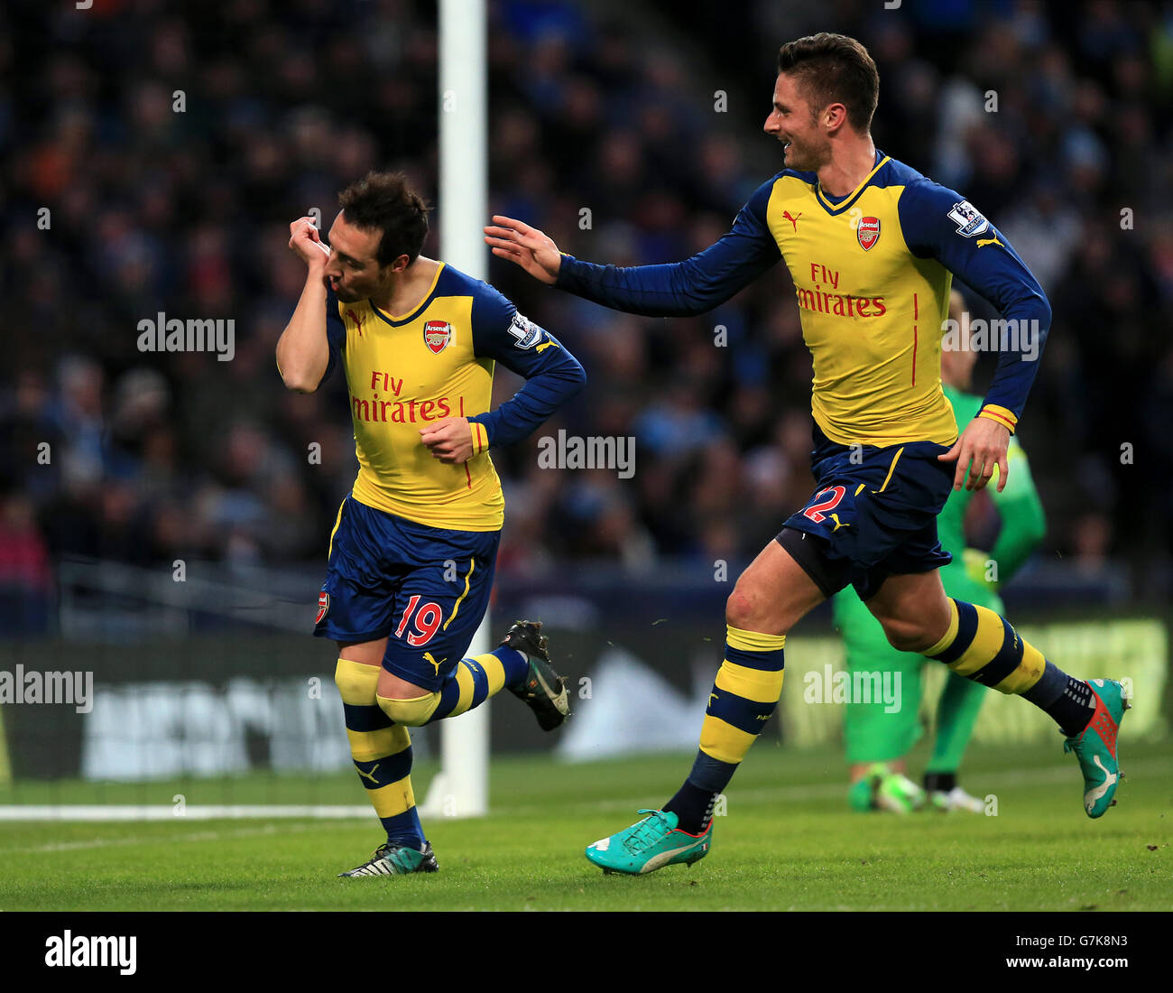 Santi cazorla arsenal goal hi-res stock photography and images - Alamy