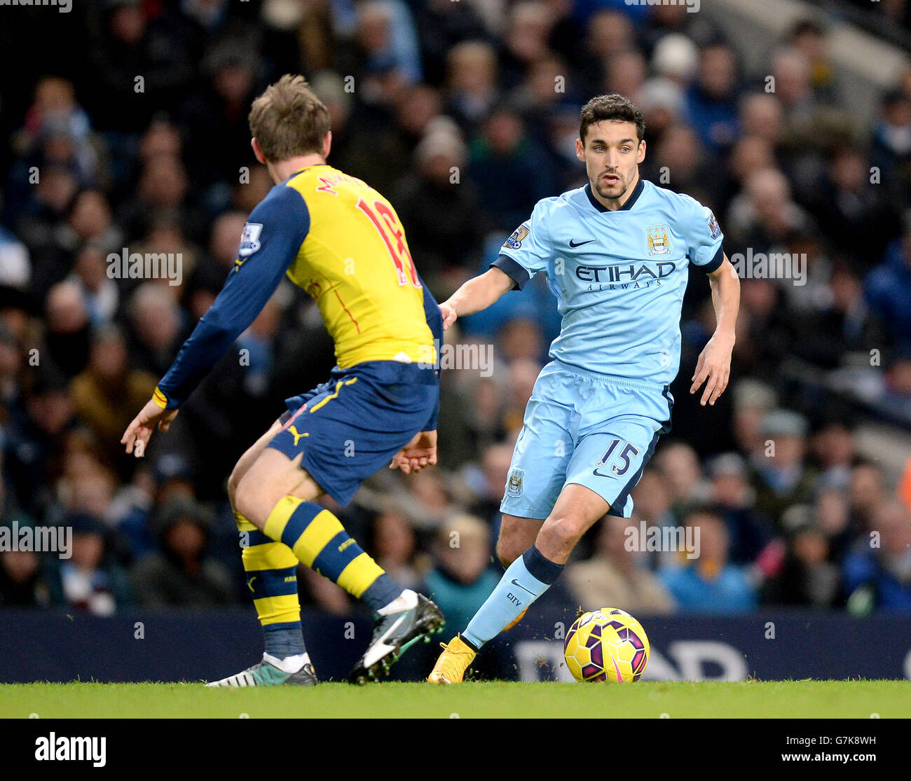 Jesus navas manchester city in hi-res stock photography and images - Alamy