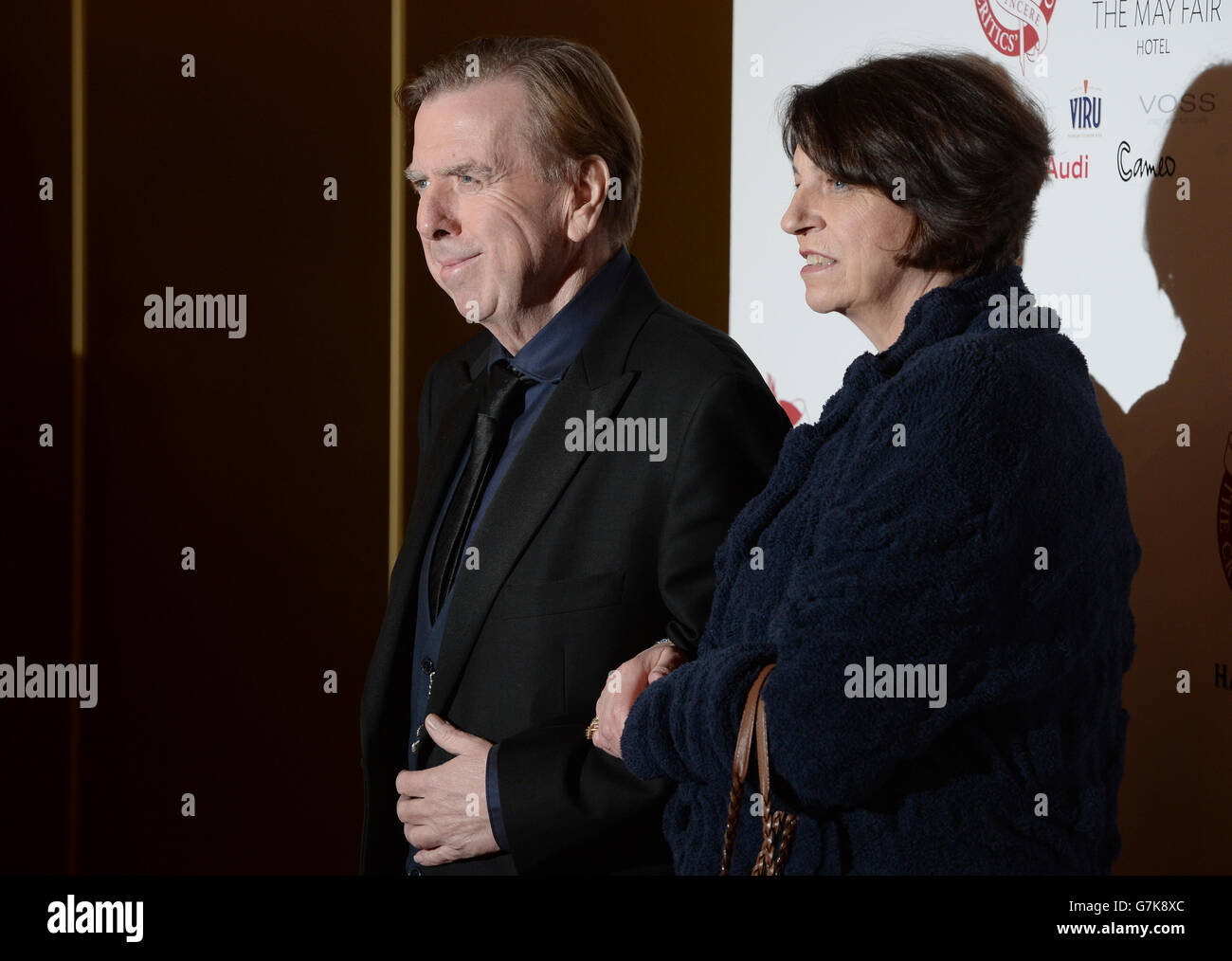 Timothy spall with his wife shane hi-res stock photography and images ...