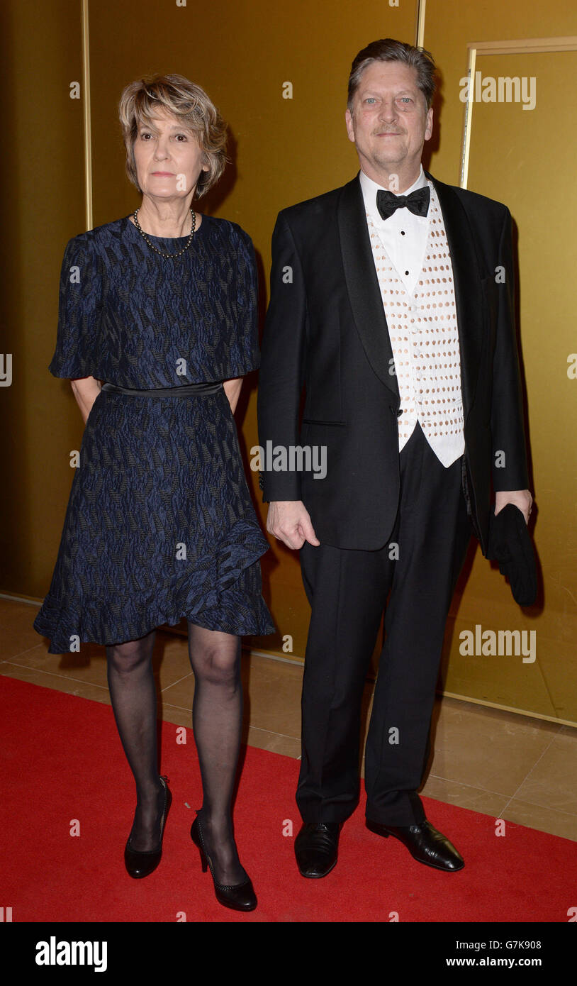 Andre Singer (right) attends the London Critics' Circle Film Awards at ...