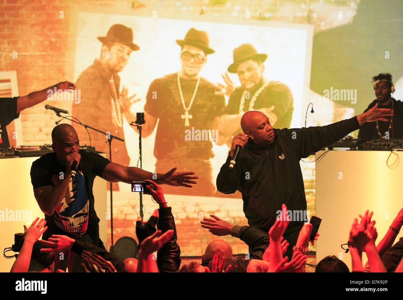 Run-DMC perform special London gig Stock Photo - Alamy