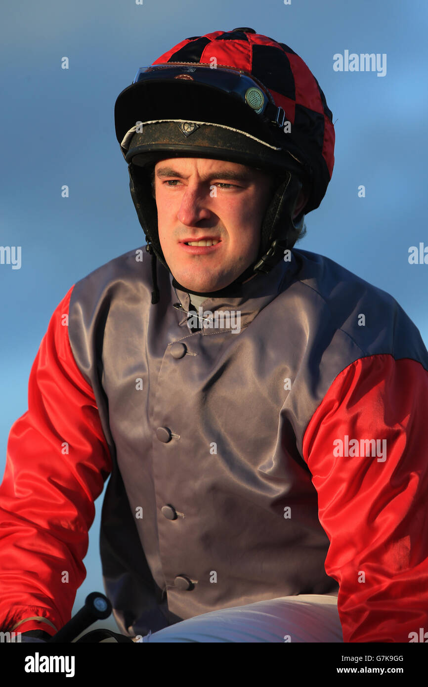 Jockey sam painting at ludlow racecourse hi-res stock photography and ...