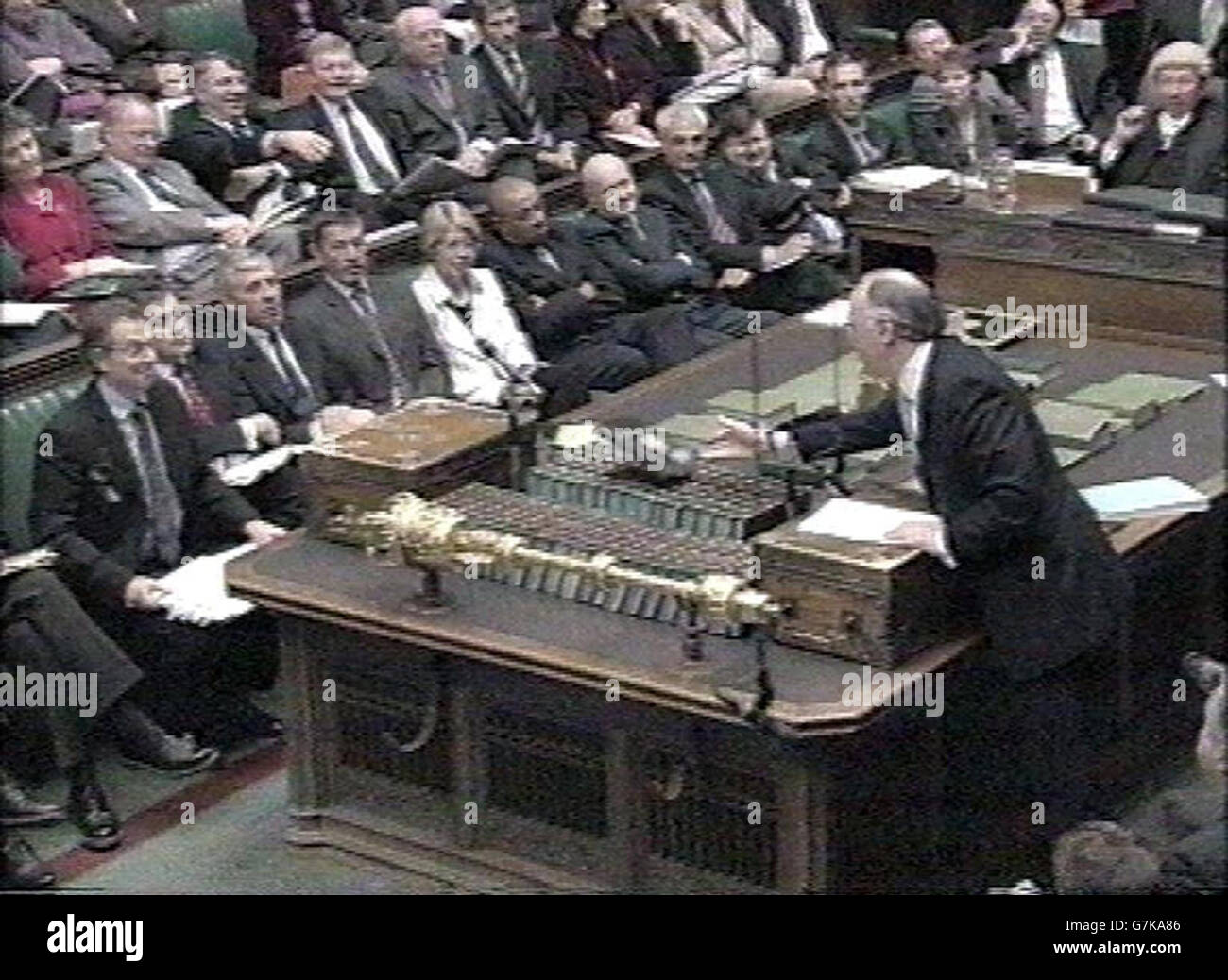 Prime Ministers Question Time - House of Commons Stock Photo - Alamy