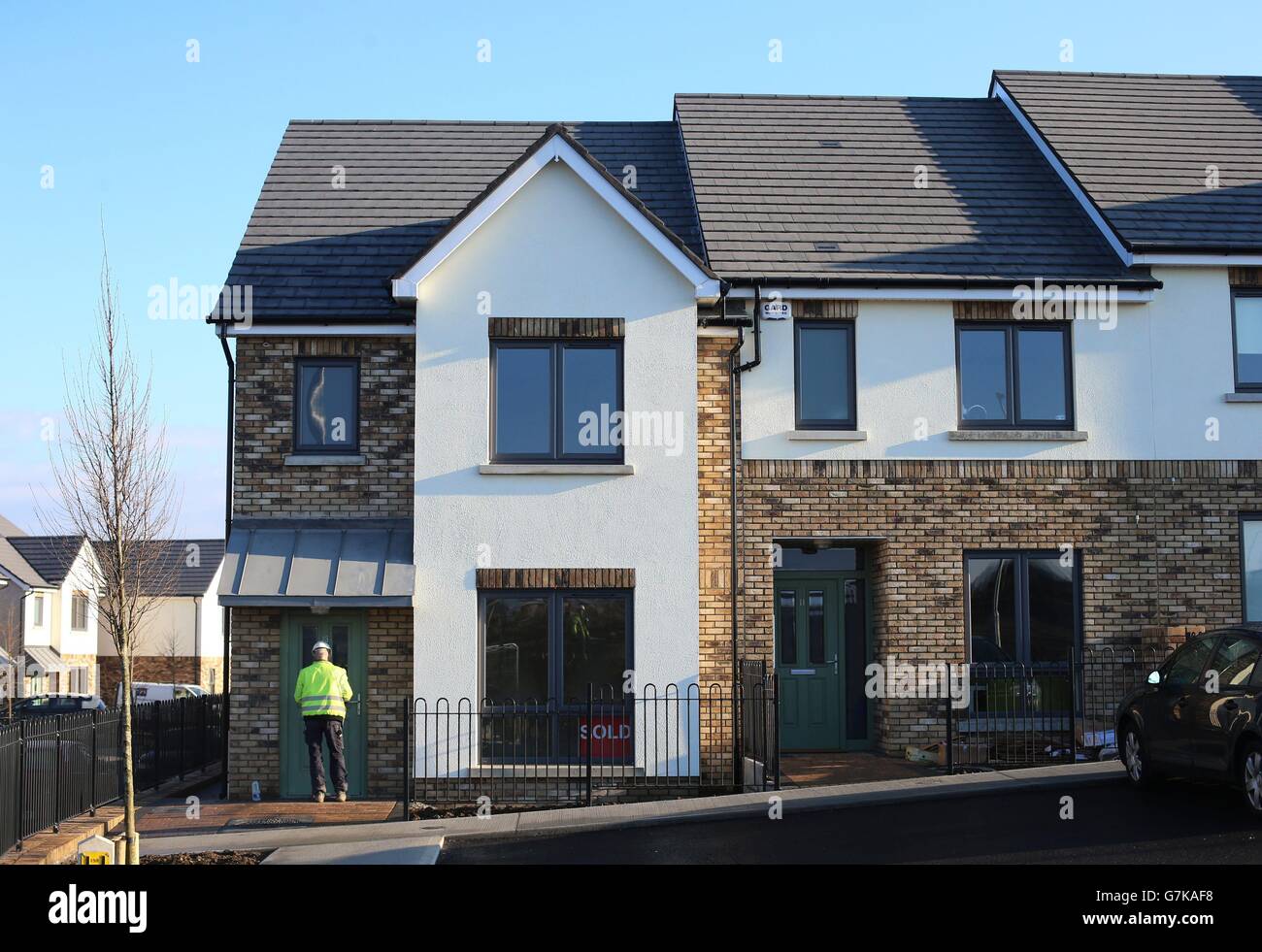 Newly Built houses in Dublin, as new figures have revealed that Ireland ...