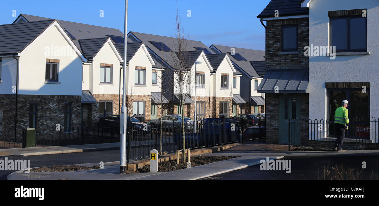 Newly Built houses in Dublin, as new figures have revealed that Ireland ...