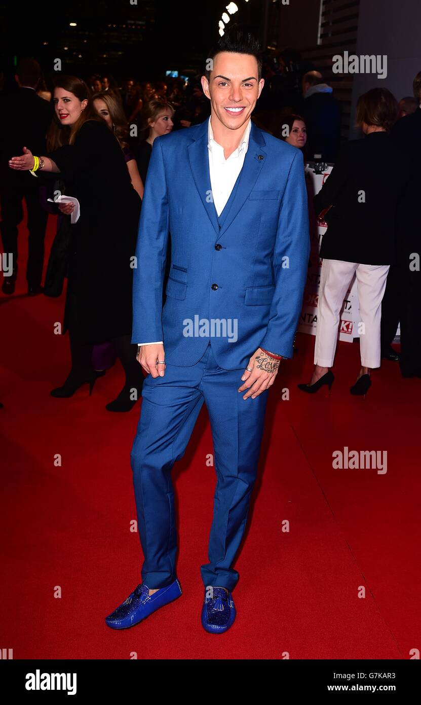 Bobby norris arriving national television awards o arena hi-res stock ...