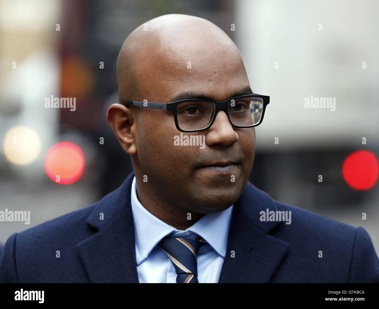 Dr Dhanuson Dharmasena arrives at Southwark Crown Court, where he and ...