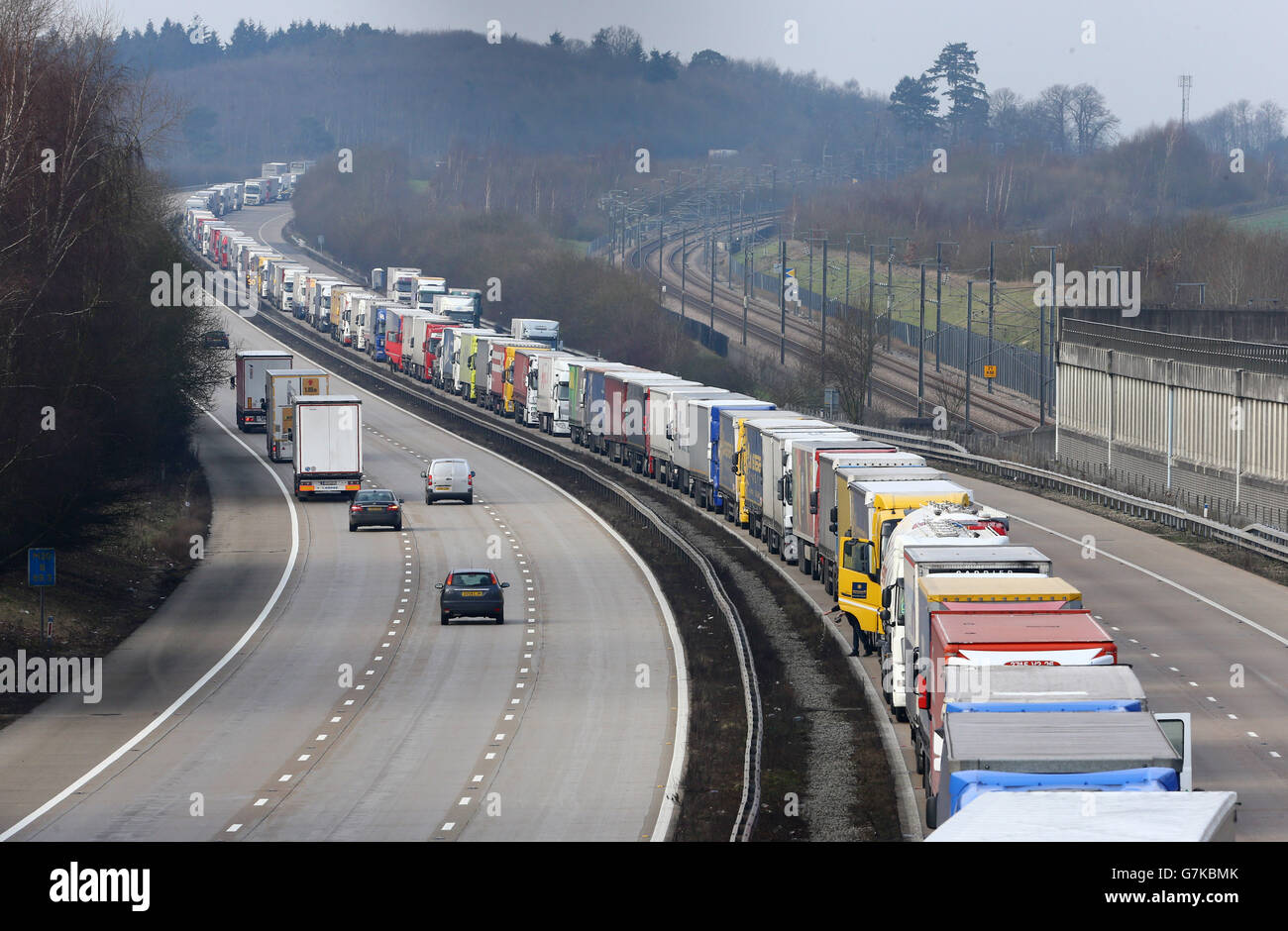 Lorries and eurostar hi-res stock photography and images - Alamy