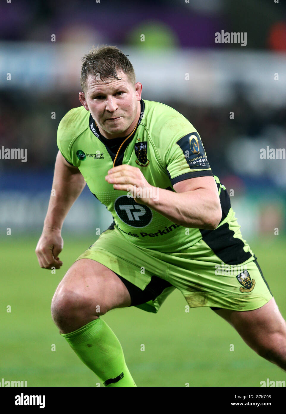 Northampton Saints Dylan Hartley during the Champions Cup Pool Five ...