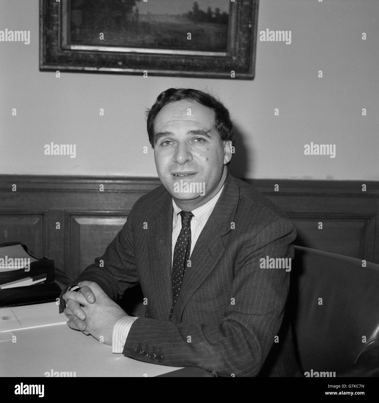 Who has succeeded john biffen as treasury chief secretary hi-res stock ...