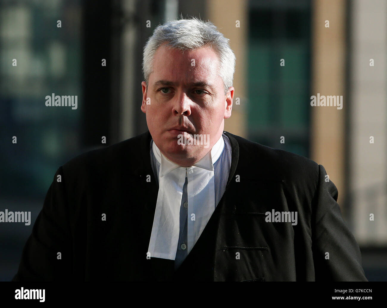 Defence barrister Remy Farrell SC outside the CCJ in Dublin where the ...