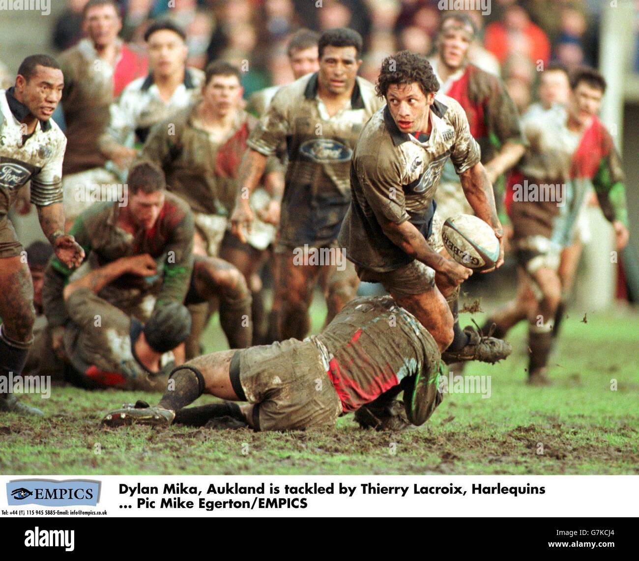 Rugby Union, Harlequins v Auckland Blues Stock Photo - Alamy
