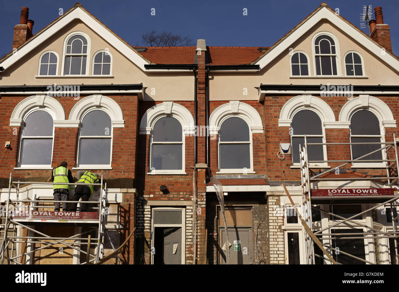 Housing houses economy house gv general view generic hi-res stock ...