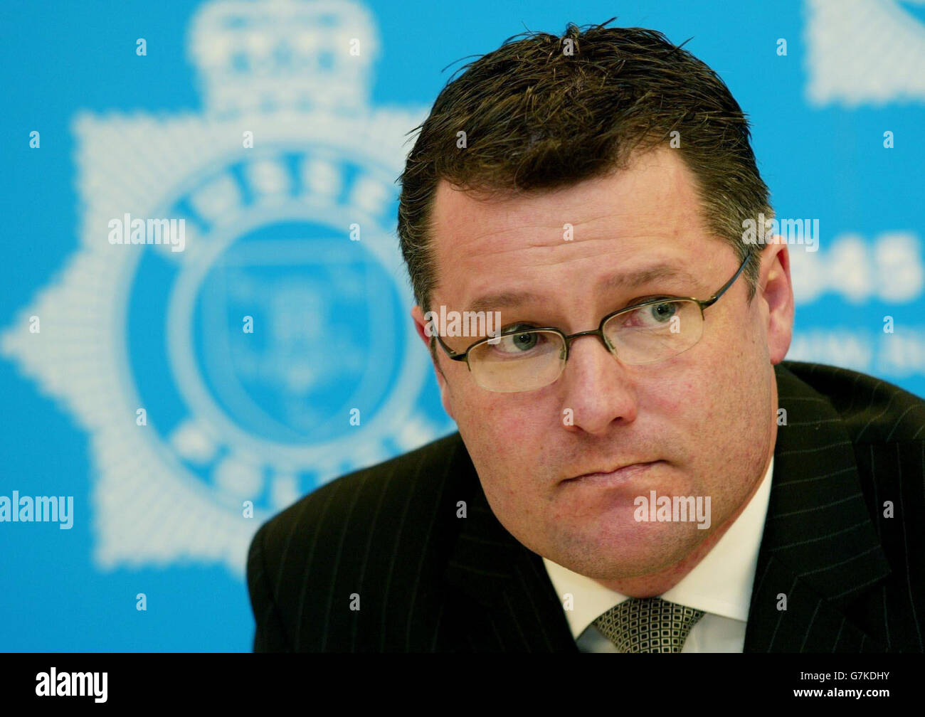 Detective Chief Inspector Adam Hibbert (left) who is leading the Britsh ...