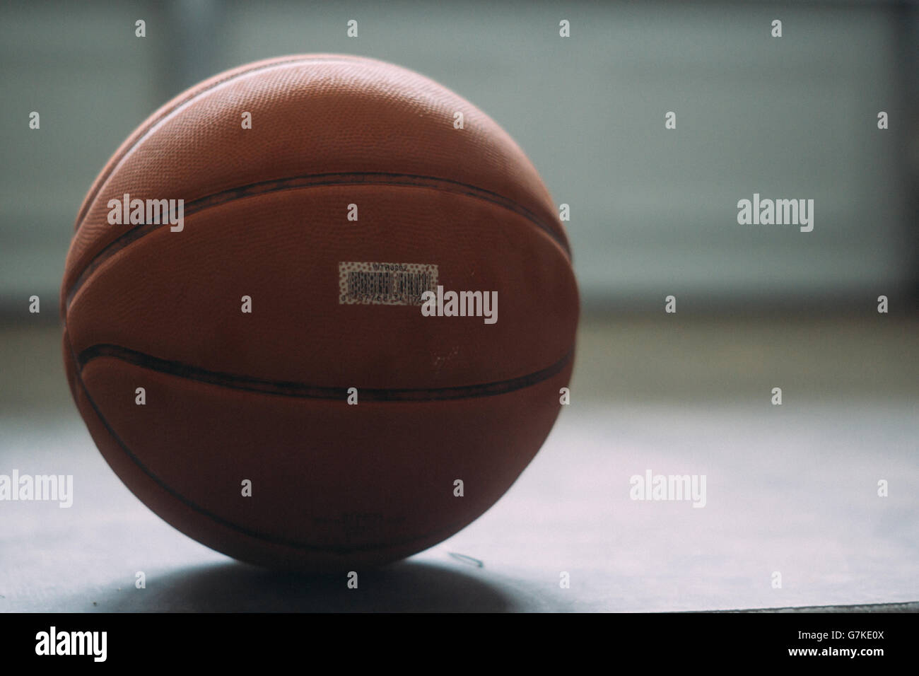 Basketball in the garrage Stock Photo - Alamy