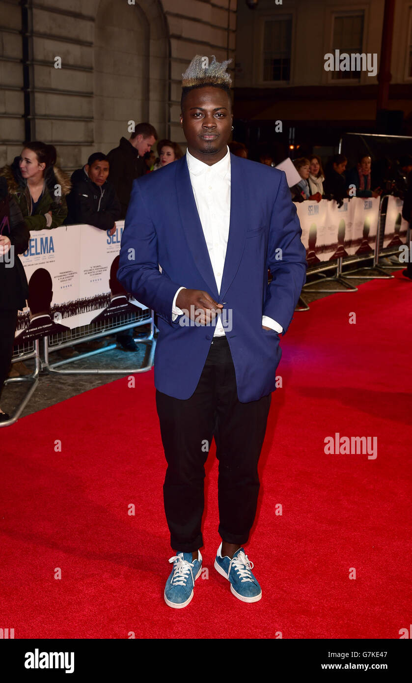 Selma premiere - London Stock Photo - Alamy