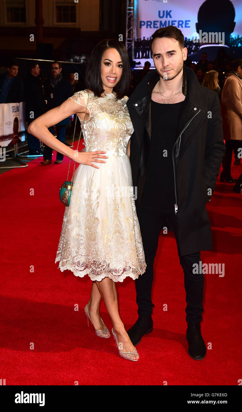 Selma premiere - London Stock Photo - Alamy
