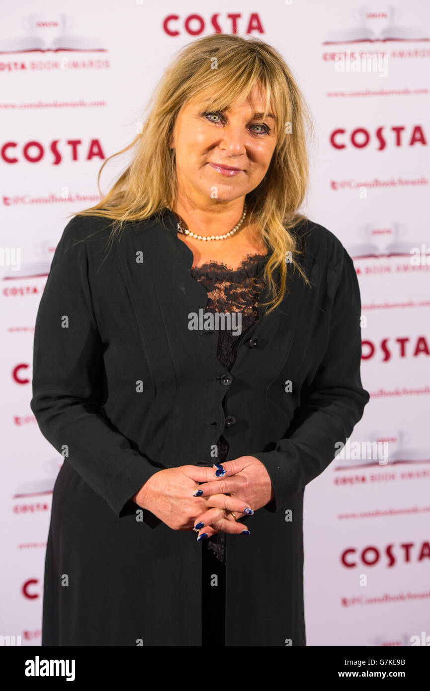 Helen Lederer arrives at the 2015 Costa Book Awards at Quaglino's ...