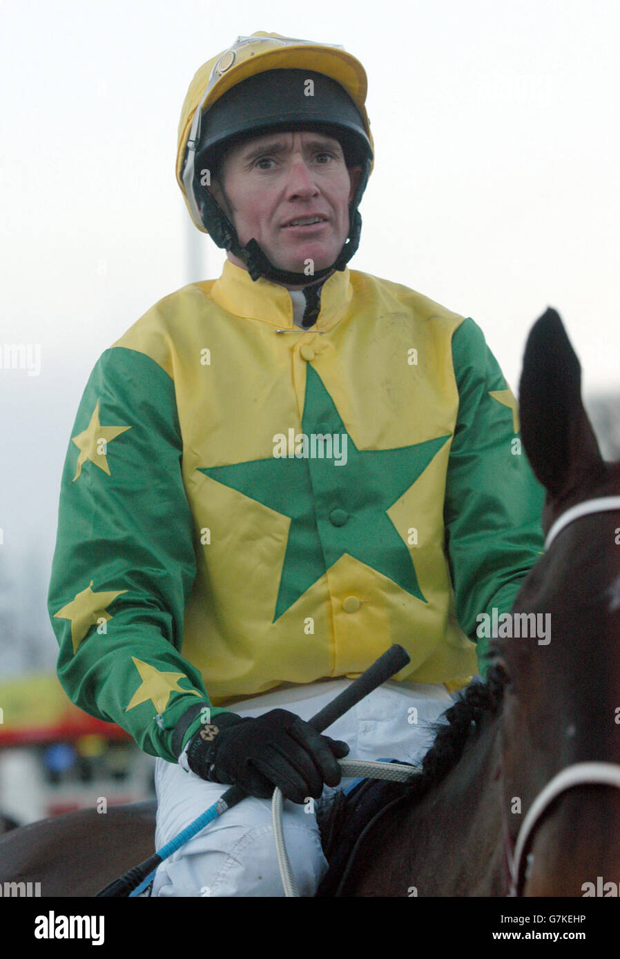 Catterick Races - The Intermediate Open National Hunt Flat Race. Jockey ...