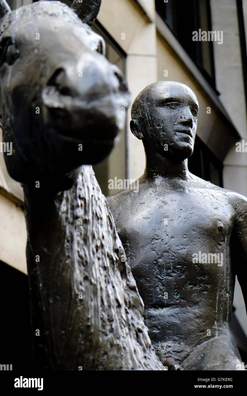 Elizabeth Frink Sculpture Stock Photo - Alamy