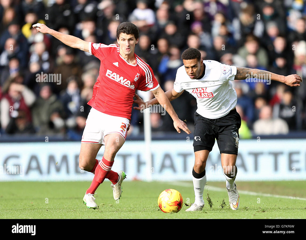 Derby county v nottingham forest hi-res stock photography and images ...