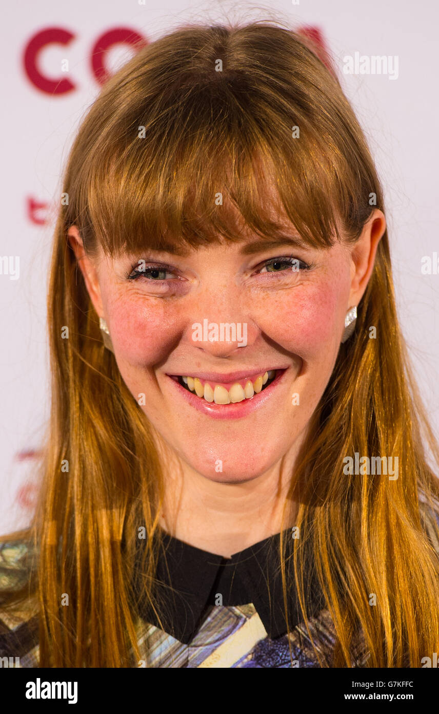 Costa First Novel Award winner Emma Healey arrives at the 2015 Costa ...