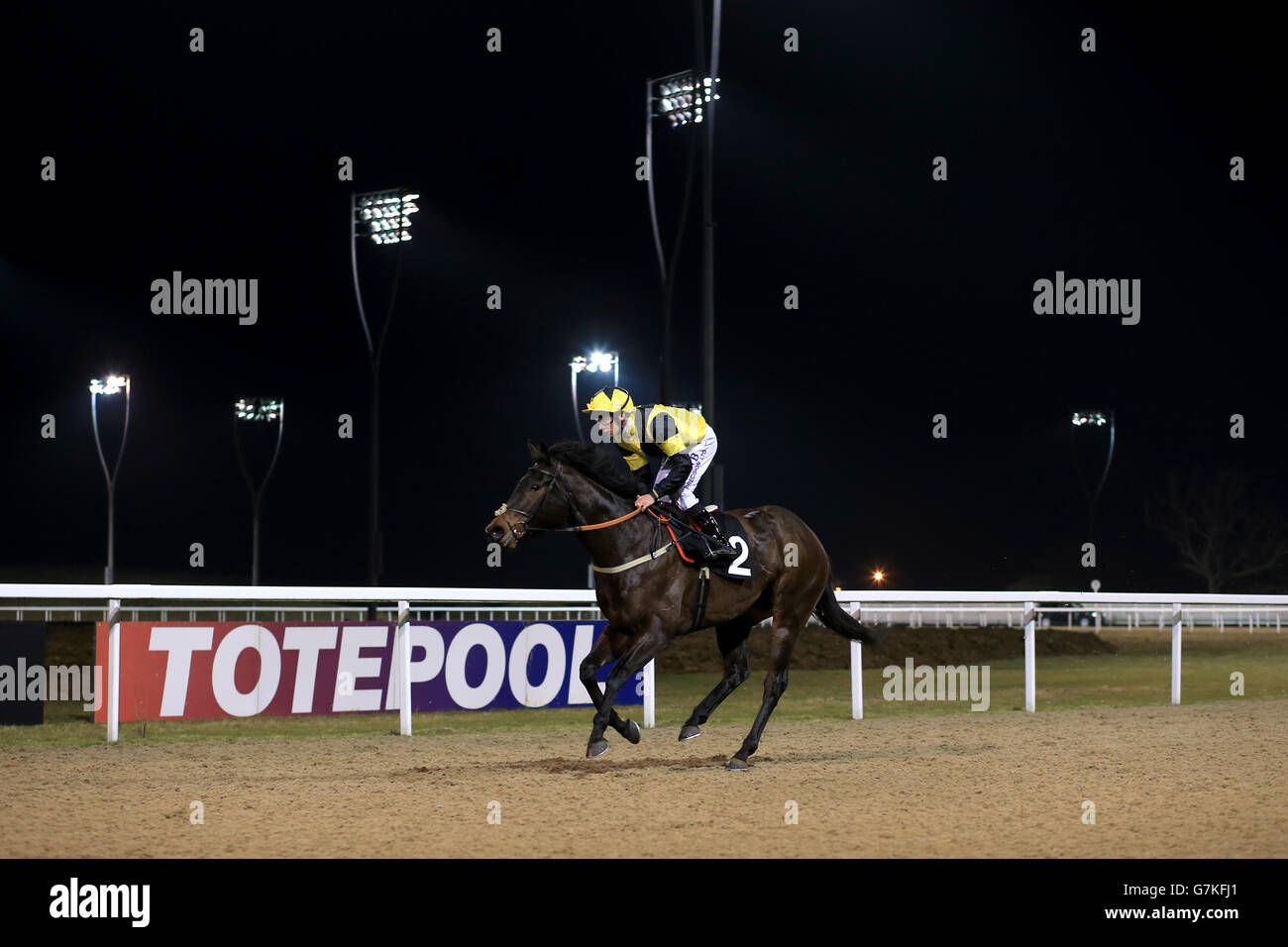 Winning jockey Luke Morris rides Lamar back to the winners enclosure ...