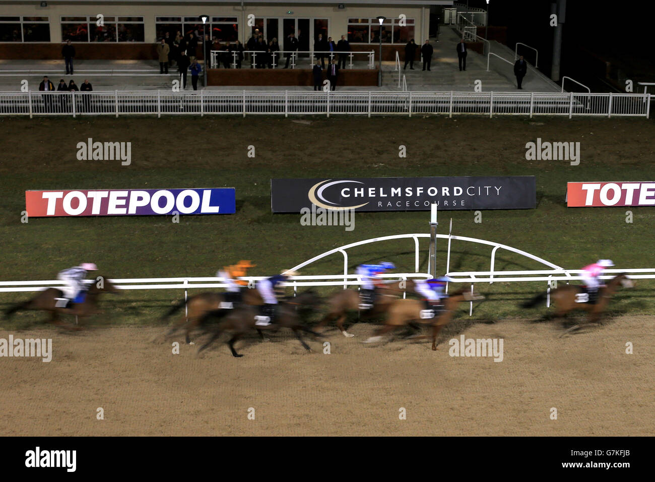 Horse Racing - Chelmsford City Racecourse Stock Photo - Alamy