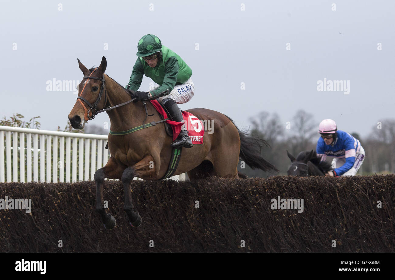 Gitane Du Berlais ridden by Daryl Jacob on their way to victory in the ...