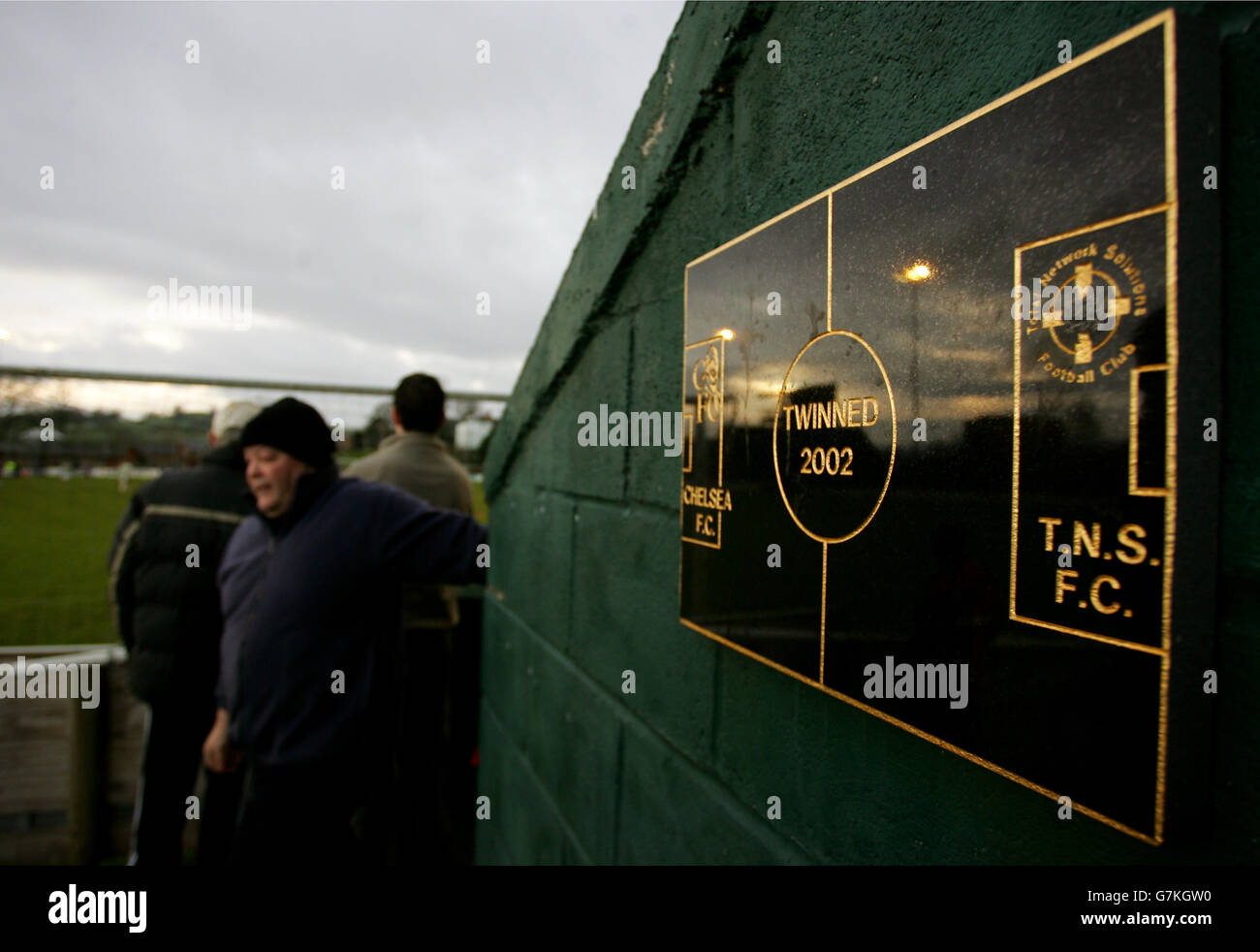 Total network solutions v welshpool town hi-res stock photography and ...