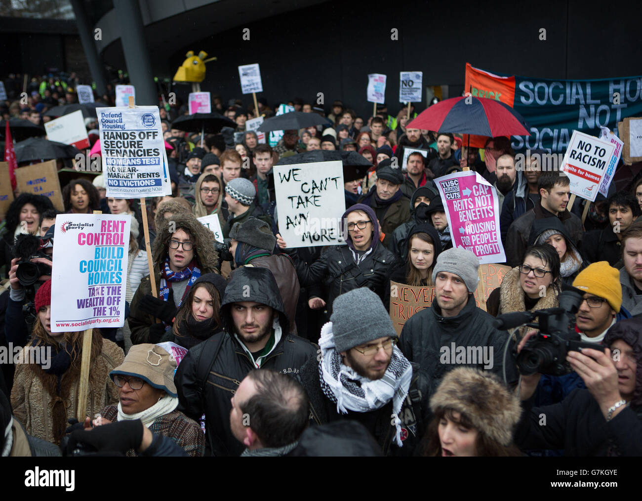 Demonstration placards protest hi-res stock photography and images - Alamy