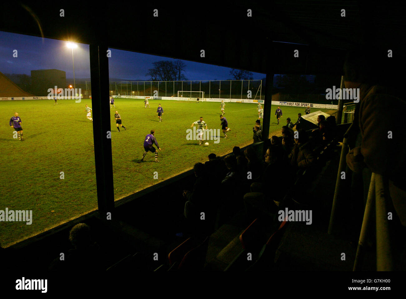 Total network solutions v welshpool town hi-res stock photography and ...