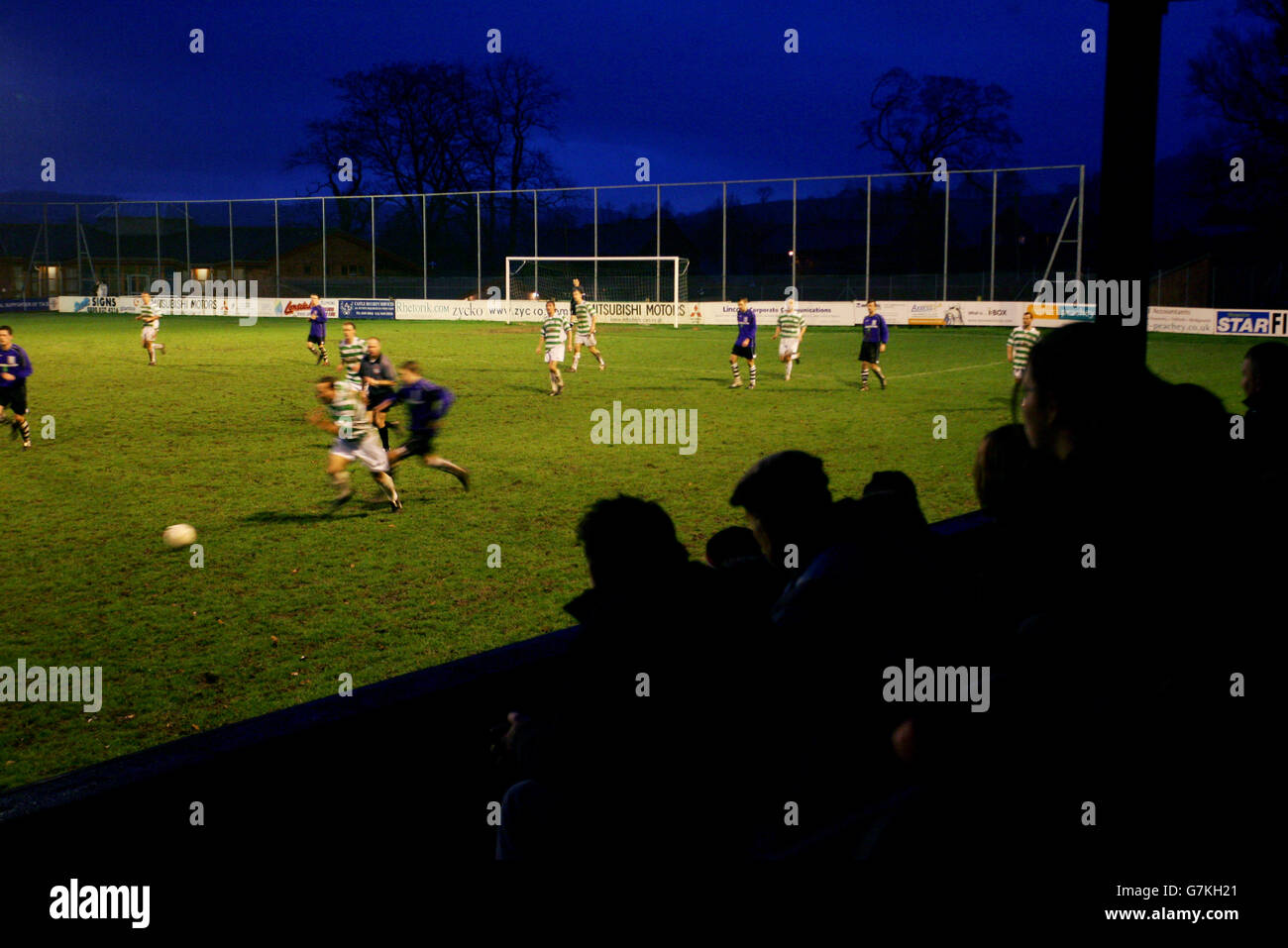 Total network solutions v welshpool town hi-res stock photography and ...