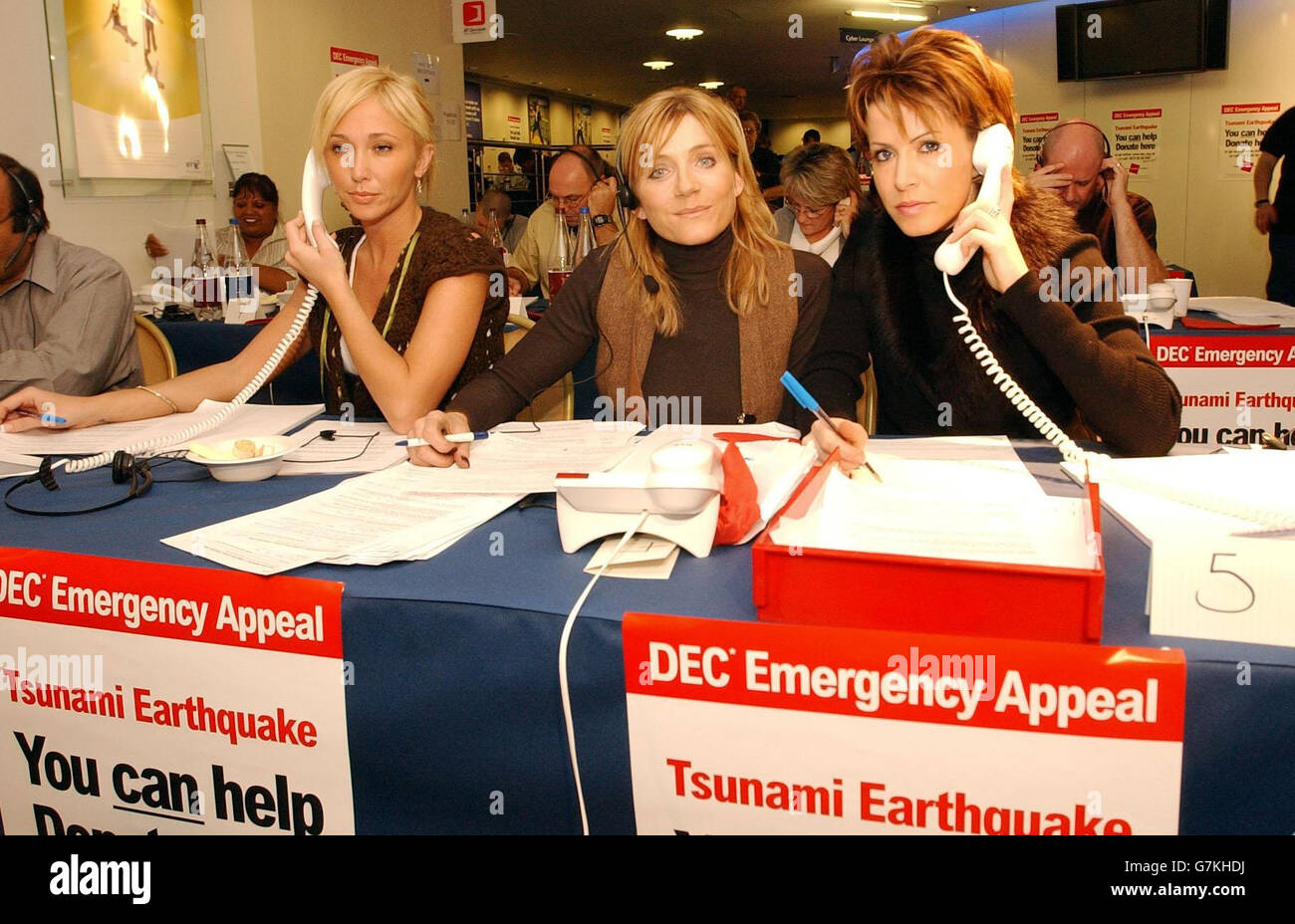 The Disasters Emergency Committee (DEC) Tsunami Earthquake Appeal Stock ...