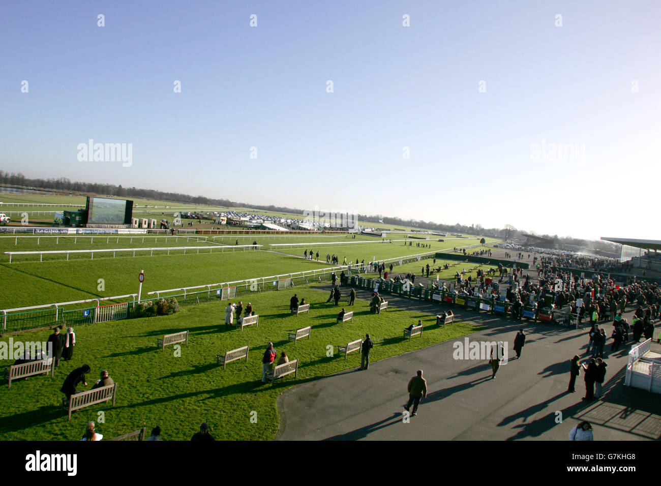 Horse Racing - Kempton Park - Stan James Christmas Festival Stock Photo ...