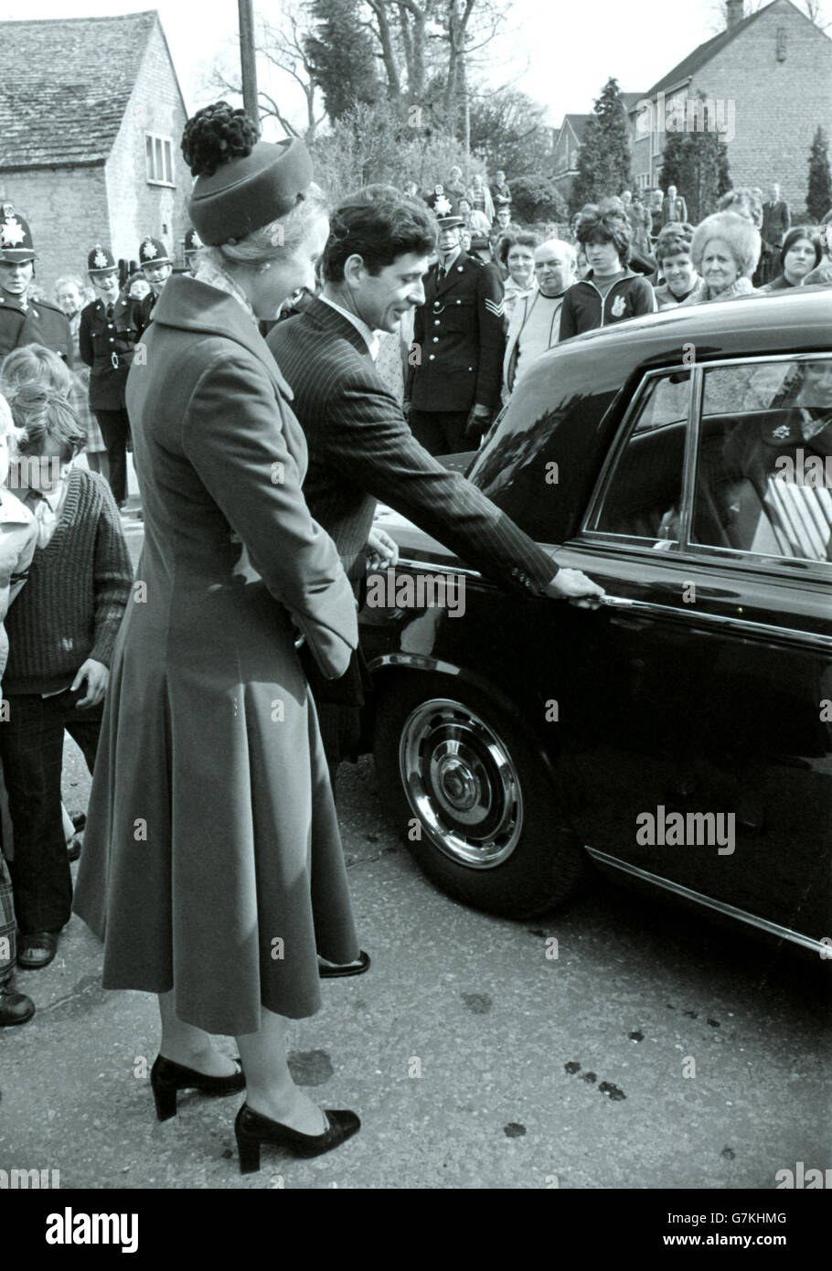 James Beaton and Princess Anne Stock Photo - Alamy