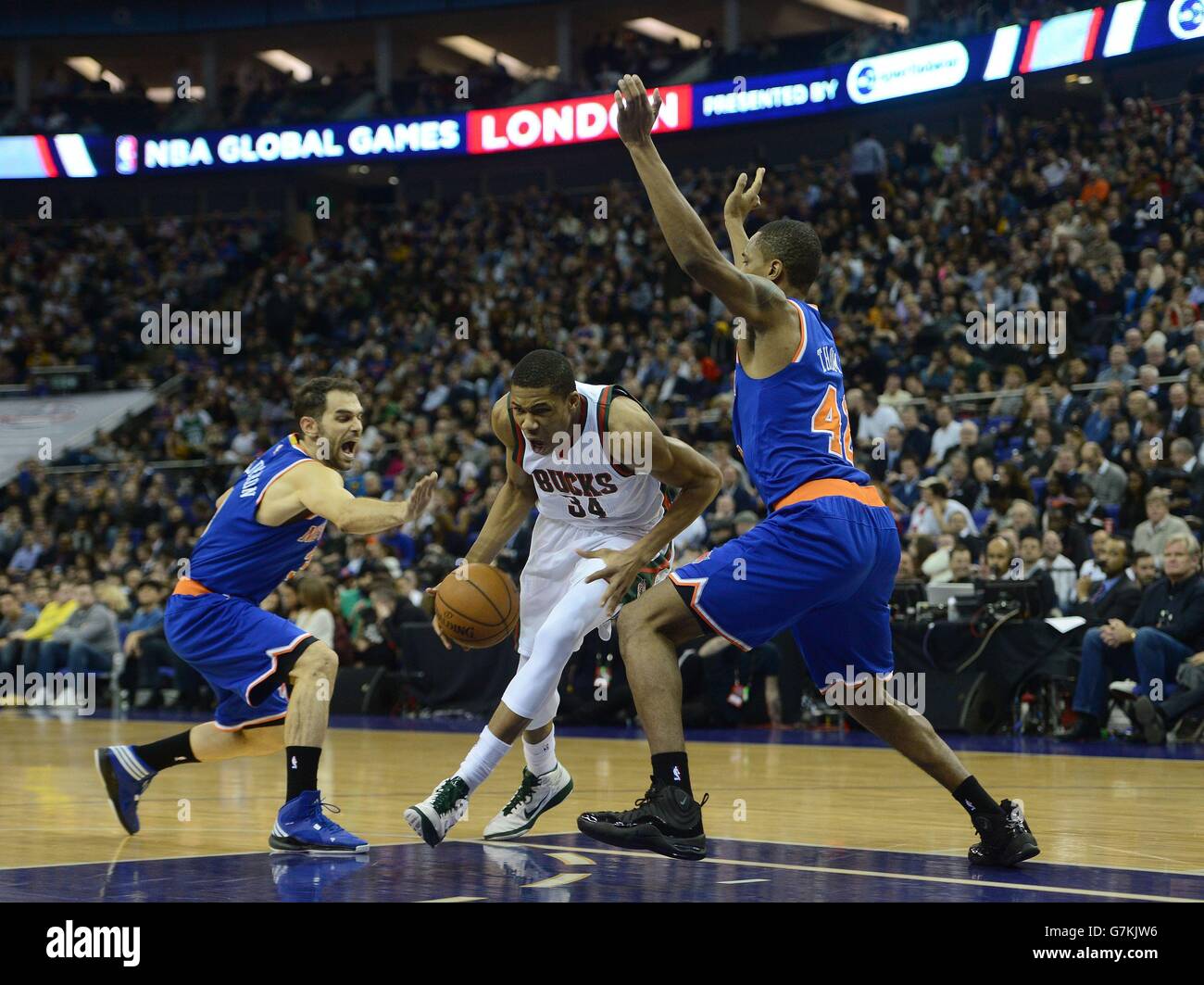 Basketball - NBA Global Games - New York Knicks v Milwaukee Bucks - O2 ...